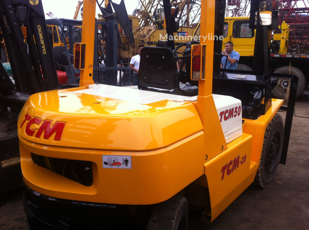 TCM FD50Z8 forklift 5ton dizel viljuškar