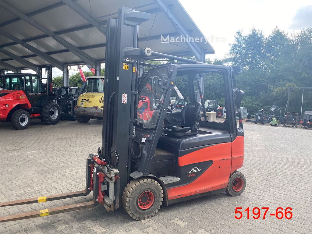 Linde E 25 HL - 01 600 električni viljuškar