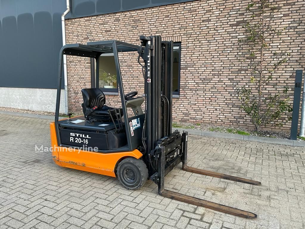 Still R20-16 Elektra 1.6 ton Triplex Freelift Sideshift Heftruck električni viljuškar
