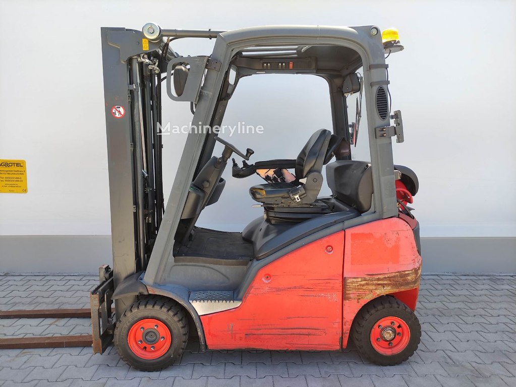 Linde H16T-01-391 viljuškar na gas