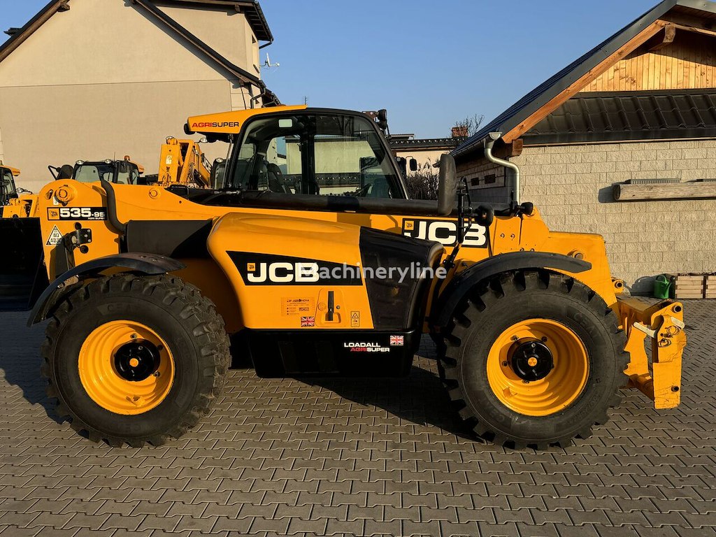 JCB 535-95 AGRI SUPER 2011r 130hp 40km/h (531,536,541,542) teleskopski utovarivač