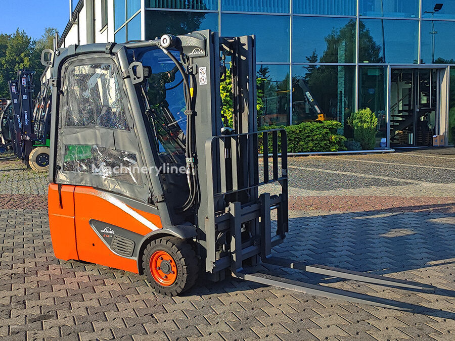 Linde E14-02 viljuškar na tri točka