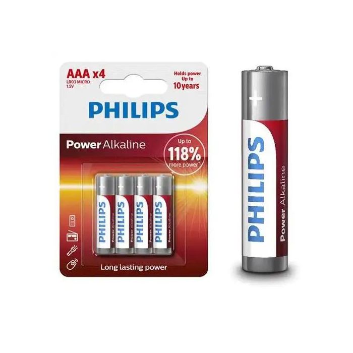 Philips Powerlife Baterija LR03AAA LR03P4B05 (14)