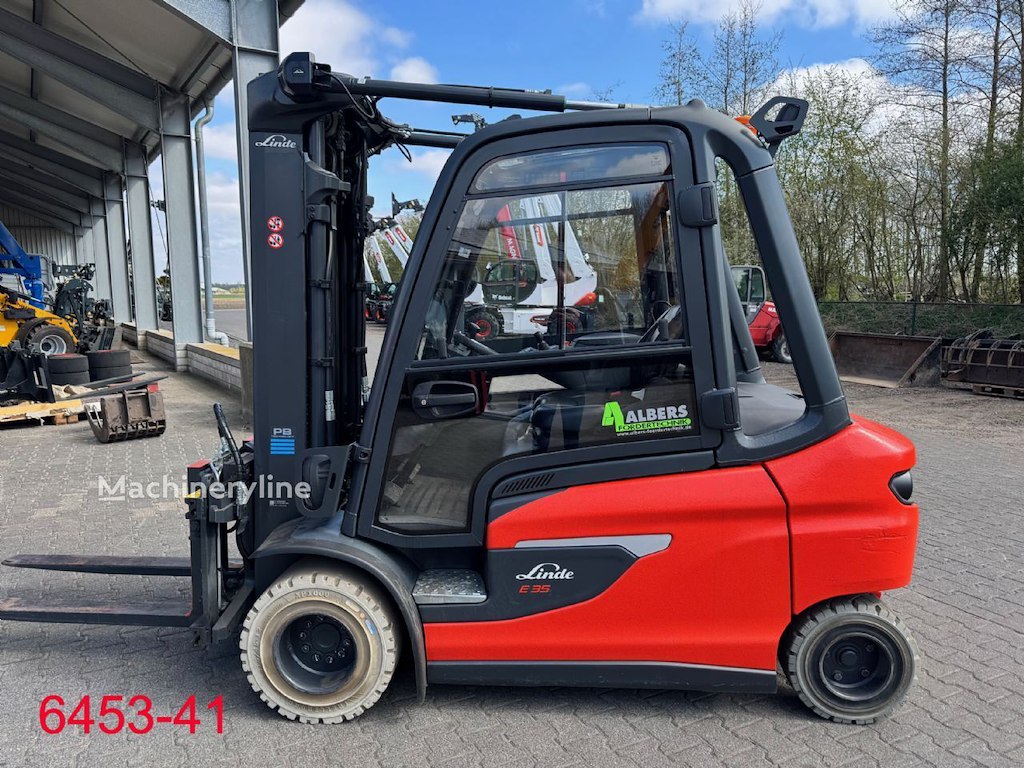 Linde E 35 L 01 električni viljuškar