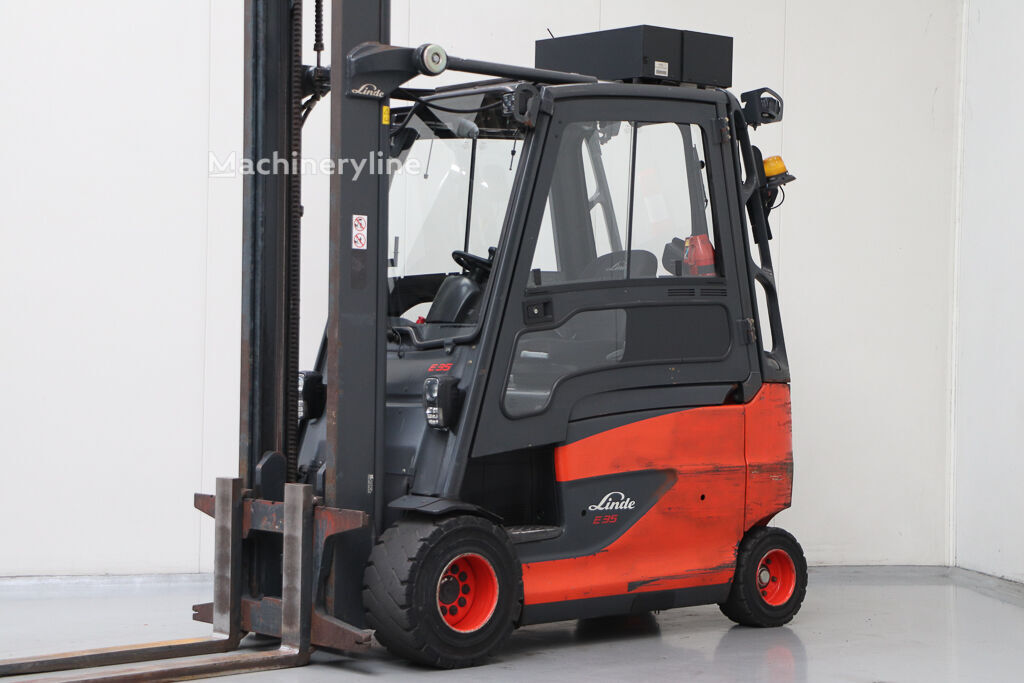 Linde E35HL-01 električni viljuškar