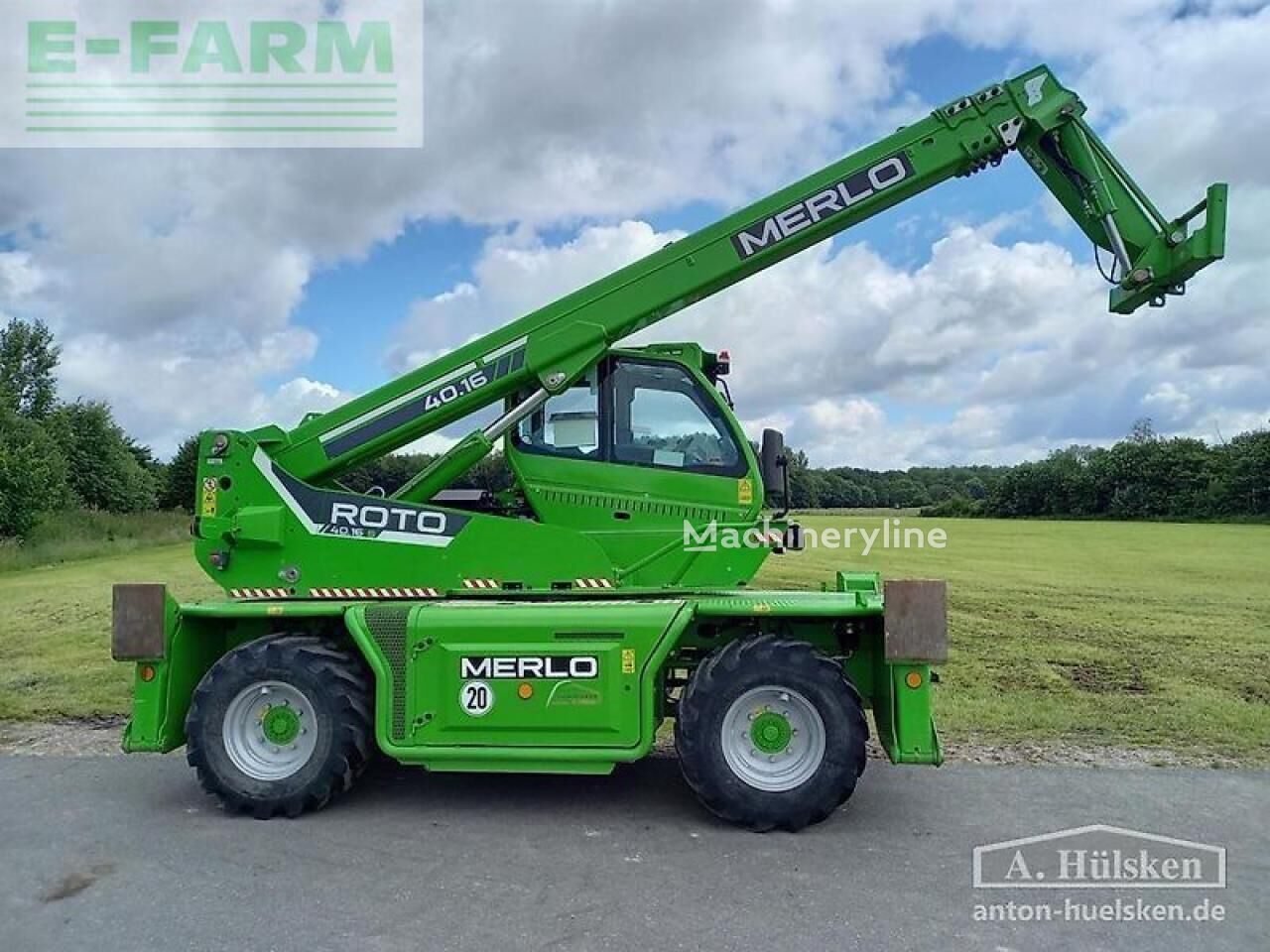 Merlo roto 40.16s rotacioni teleskopski utovarivač