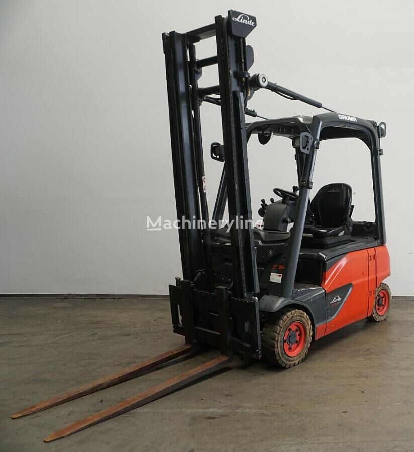 Linde E 16 P EVO 386-02 električni viljuškar
