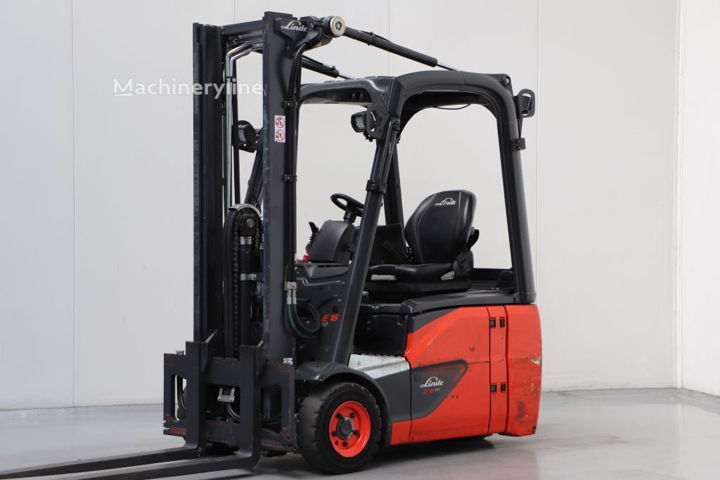 Linde E16C-02 viljuškar na tri točka
