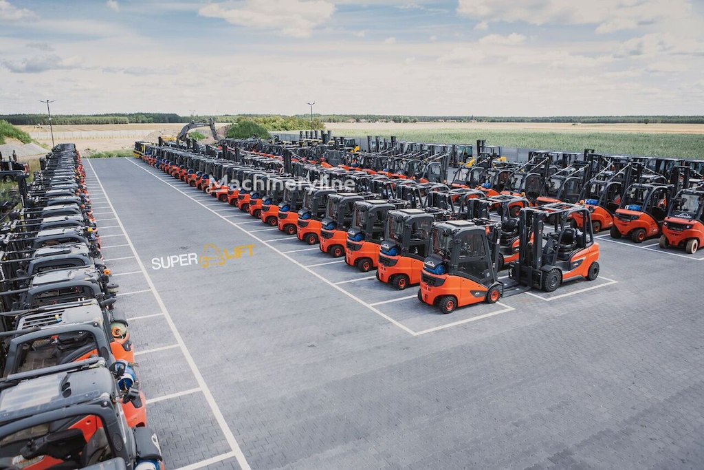 Linde H25T-02 viljuškar na gas