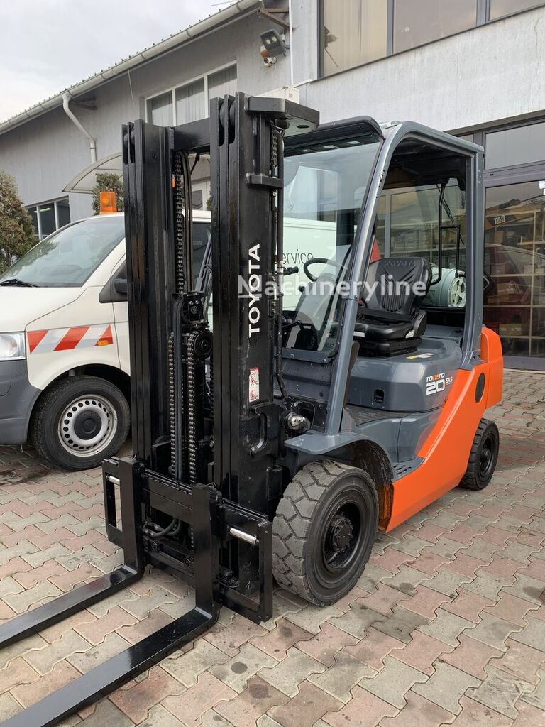 Toyota 02-8FGF20 viljuškar na gas