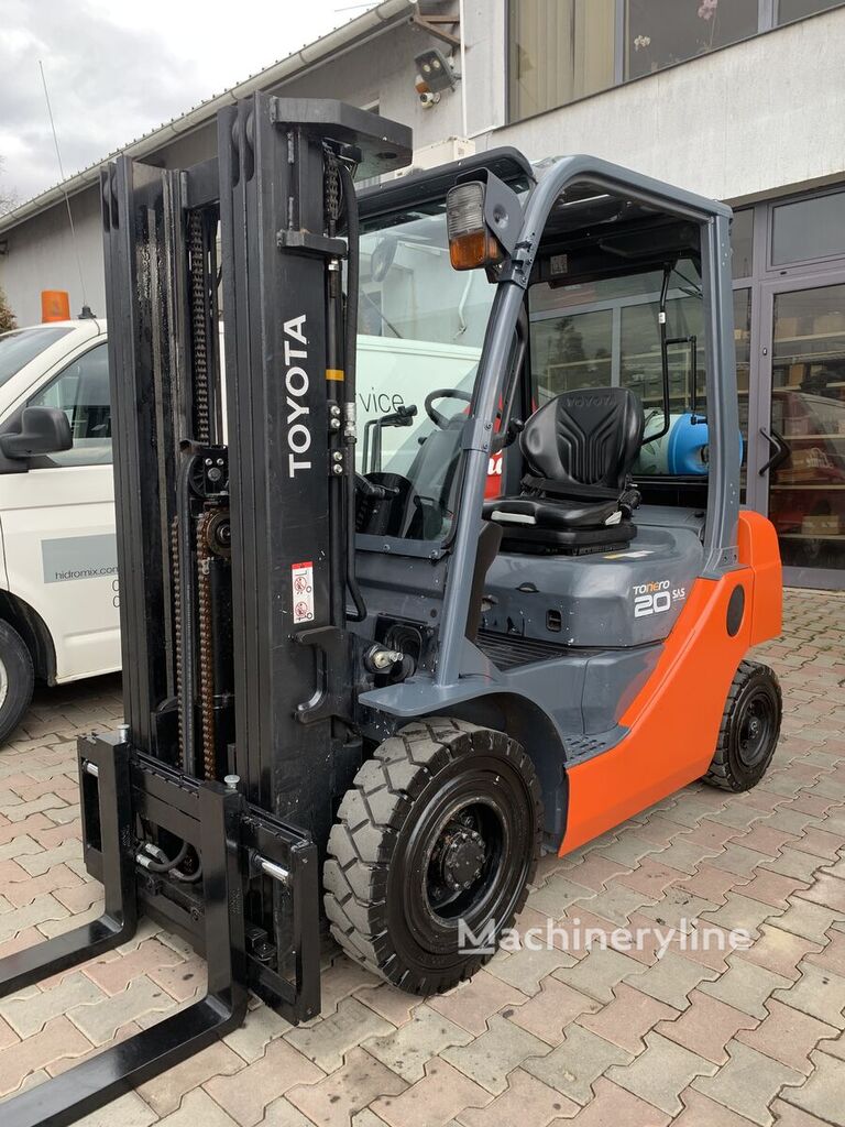 Toyota 02-8FGF20 viljuškar na gas