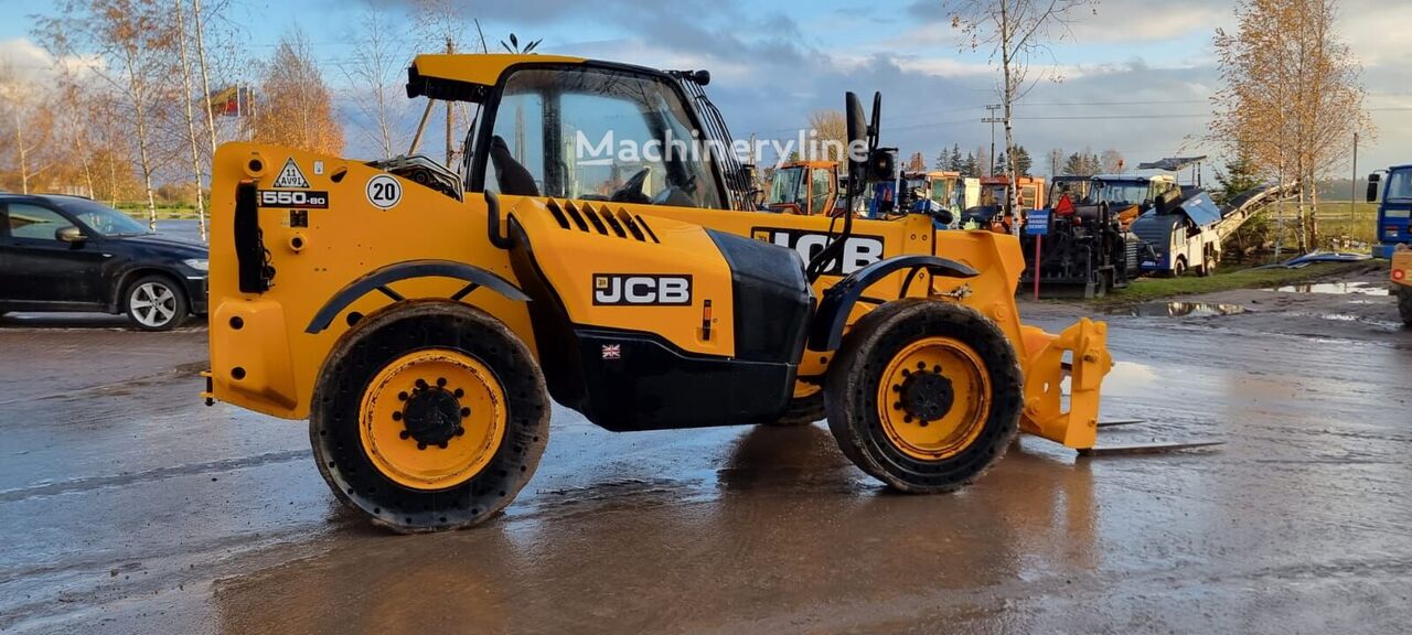 JCB 550-80WM TURBO POWERSHIFT teleskopski utovarivač