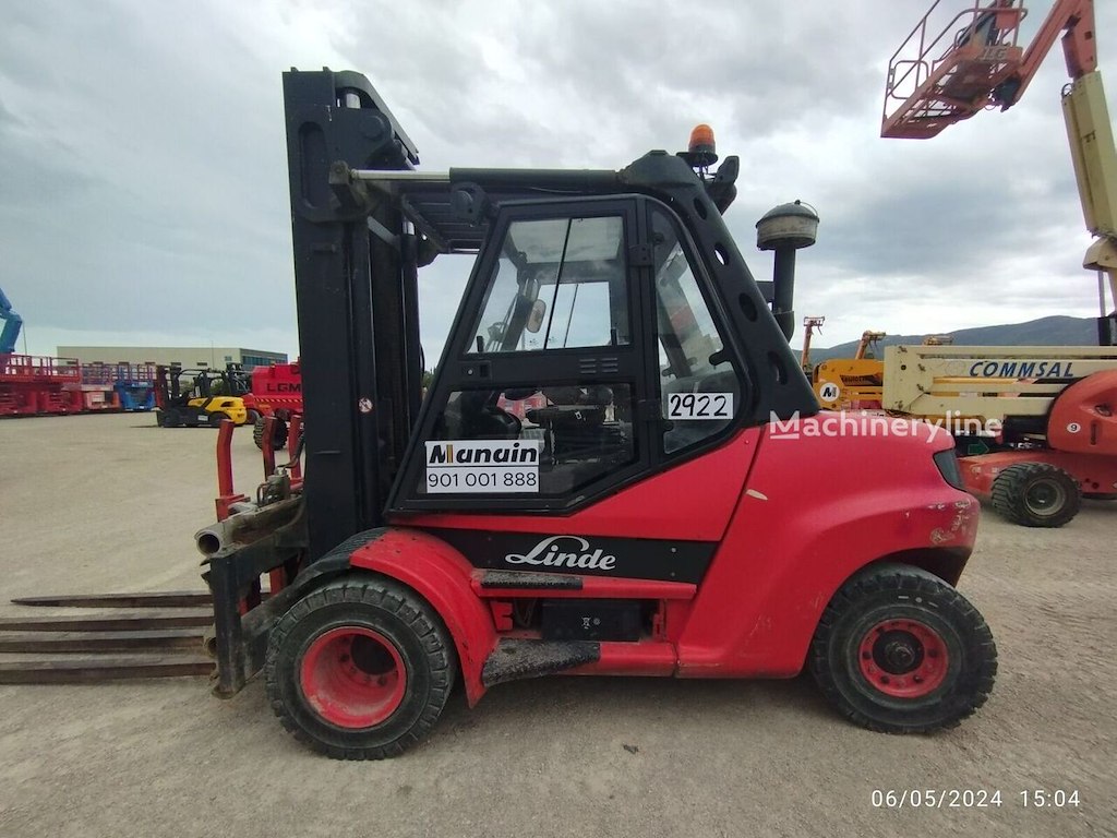 Linde H 80 D-01-900 dizel viljuškar