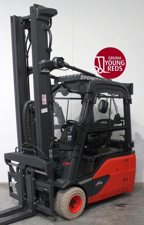 Linde E 20 L EVO 386-02 električni viljuškar