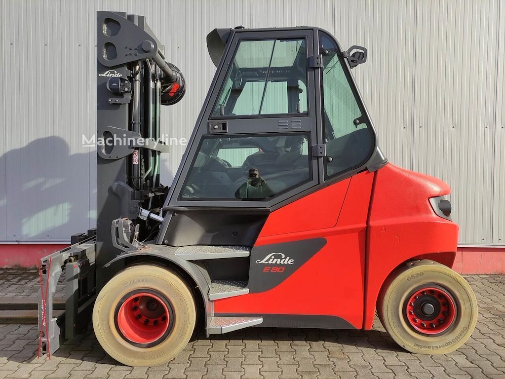 Linde E80-01-127 električni viljuškar