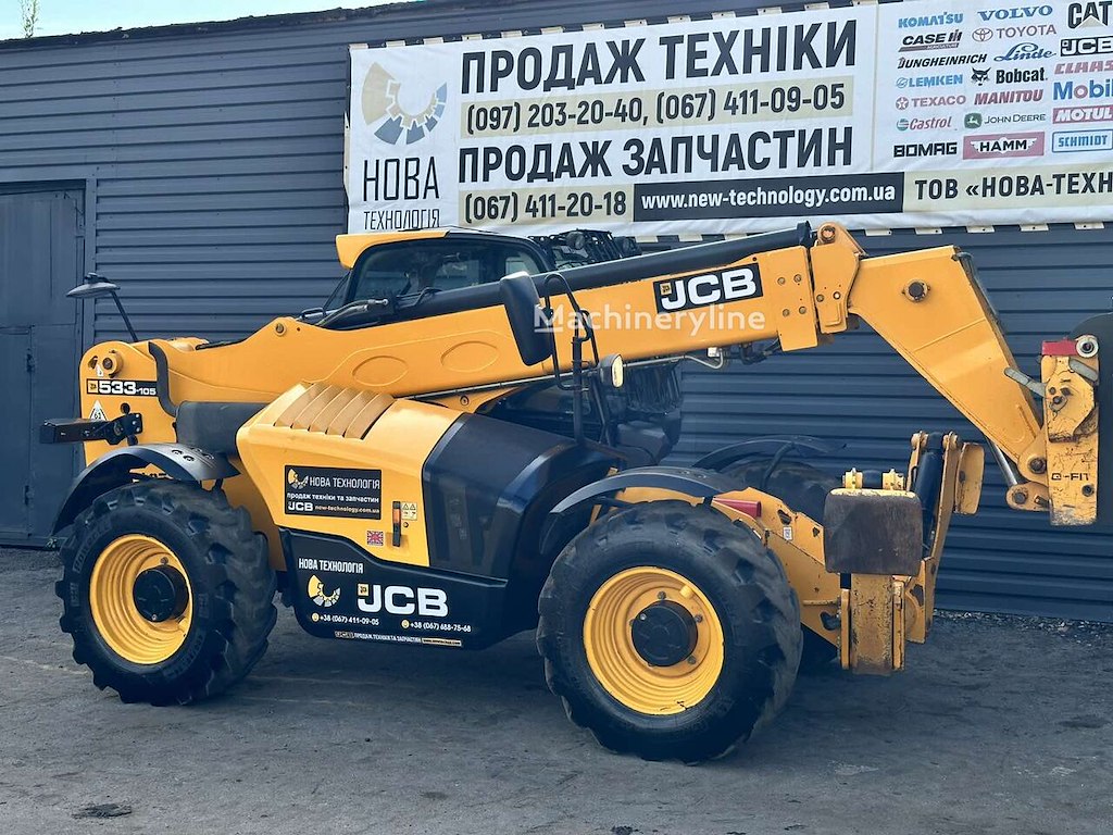 JCB 533-105 teleskopski utovarivač