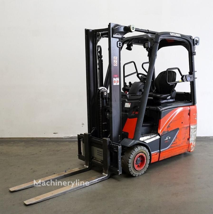 Linde E 16 H EVO 386-02 električni viljuškar