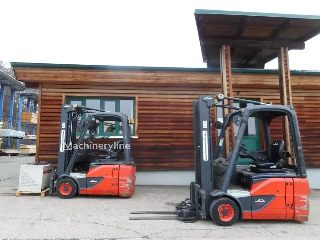 Linde 2 stk e16c-02 evo triplex 4,62 meter !! viljuškar na tri točka