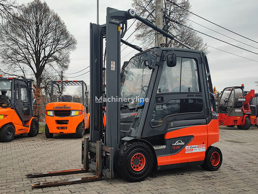 Linde E25-01 električni viljuškar