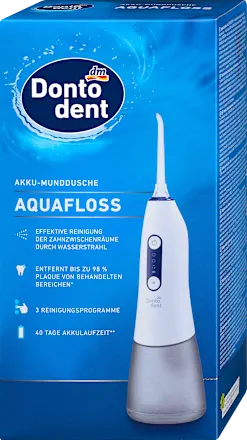 Dontodent
AQUAFLOSS električni irigator za usta, model: K1691S, 1 kom