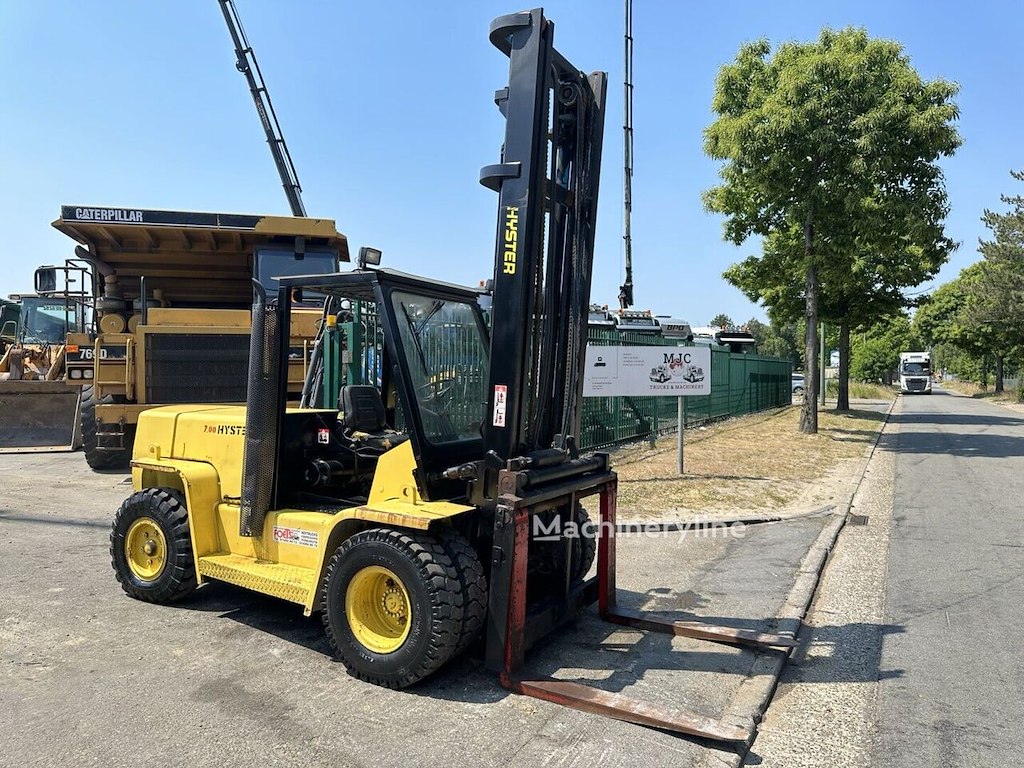 Hyster H 7.00 XL 7.0T - 5400mm - SIDESHIFT - PERKINS 4 CYLINDER dizel viljuškar