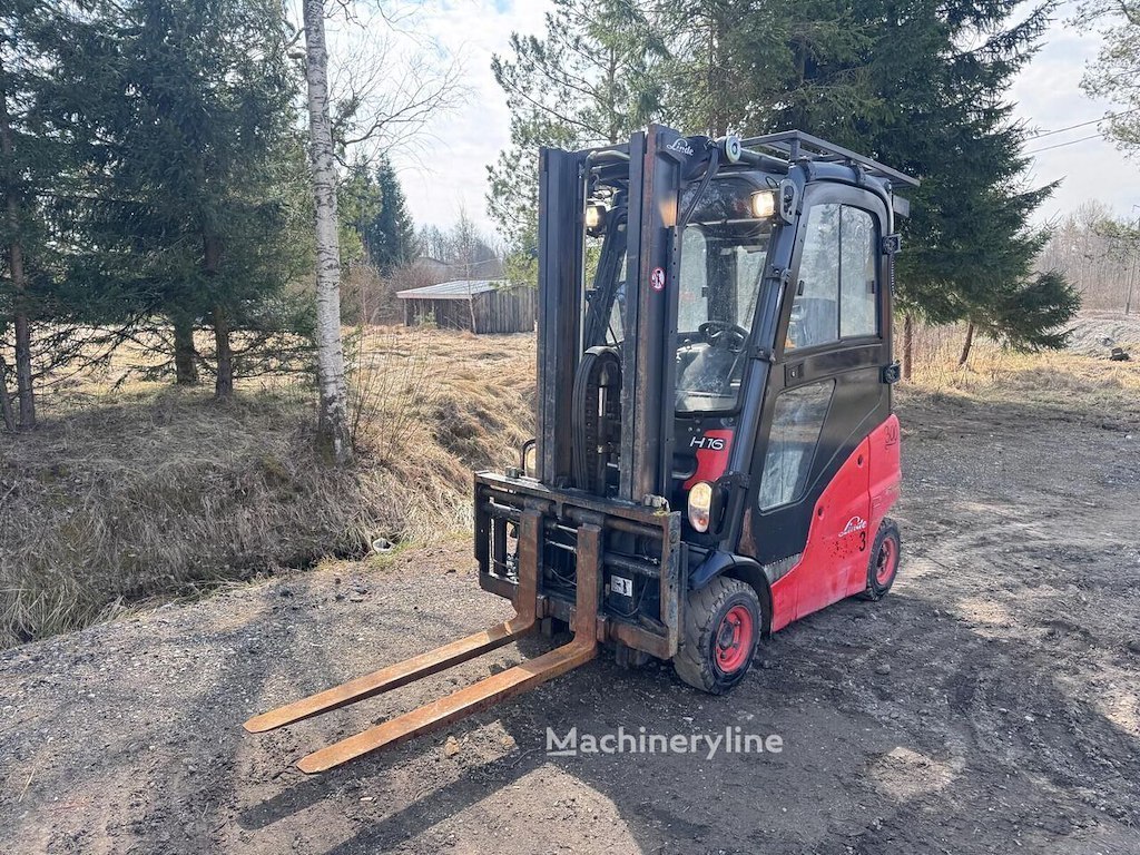 Linde H16 viljuškar na gas