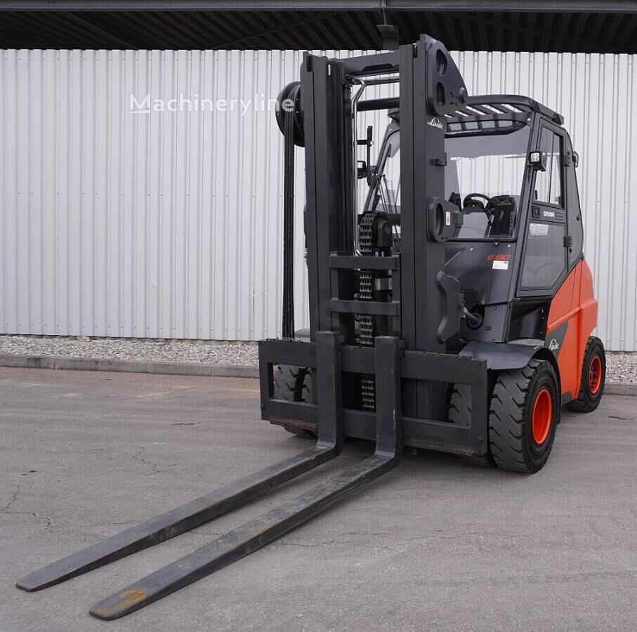 Linde E 80/600 1279 električni viljuškar