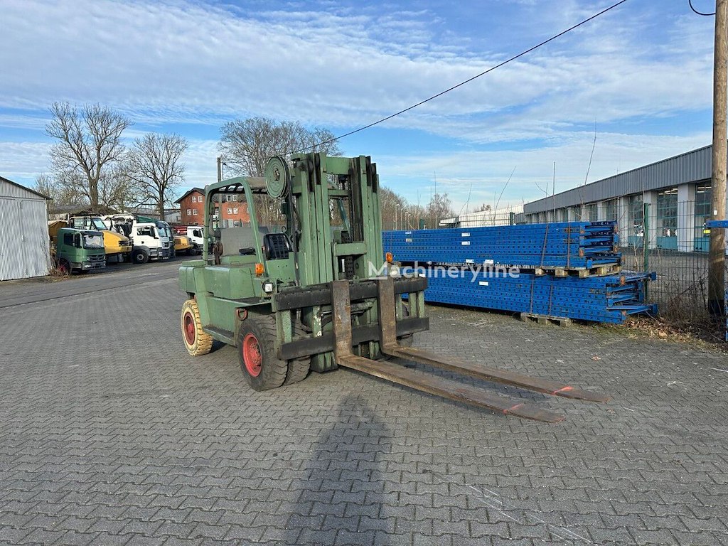 Jungheinrich DFG 75 / Triplex / Tragkraft 7.500 kg terenski viljuškar