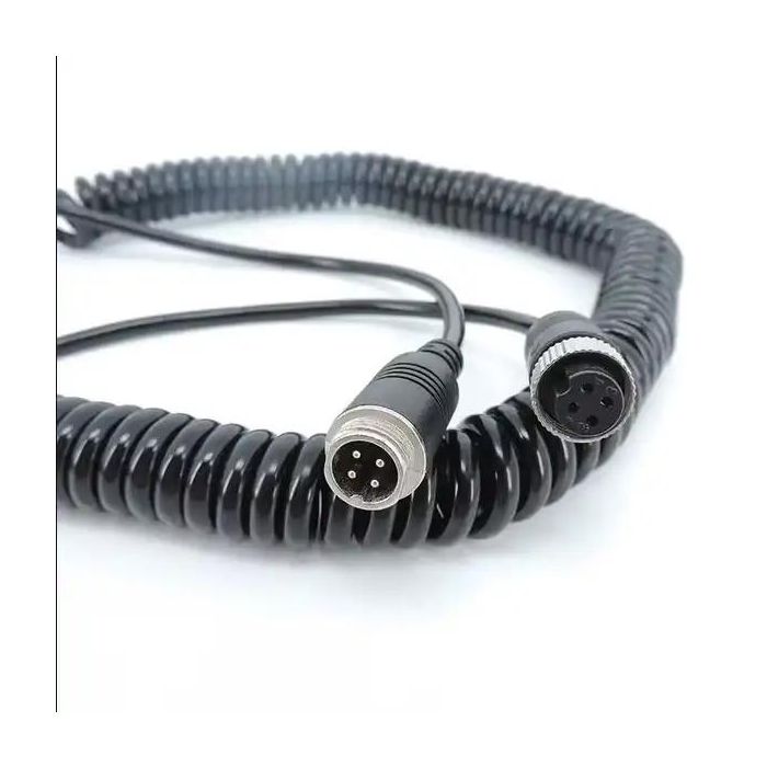 Produžni Video kabl spiralni 8m MF 4PIN Kettz RK-KT4PS8M