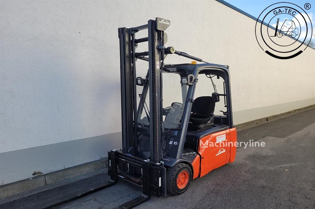 Linde E16L viljuškar na tri točka