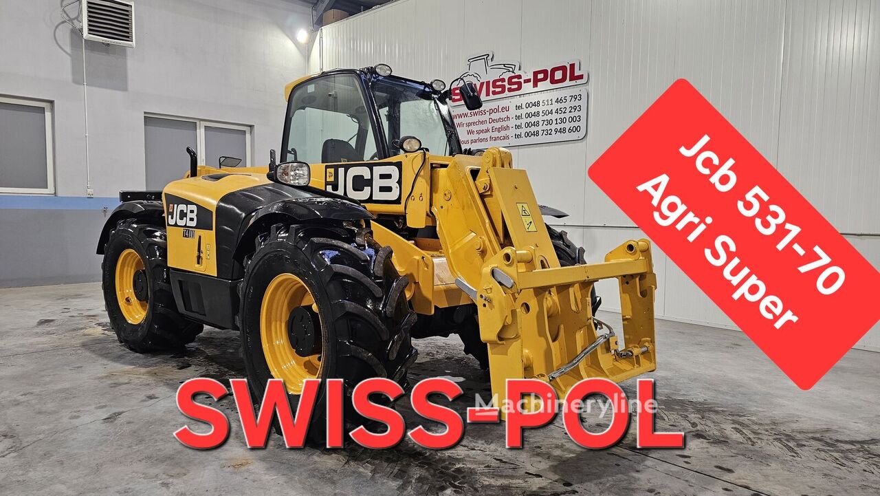 JCB 531-70 AGRI SUPER teleskopski utovarivač
