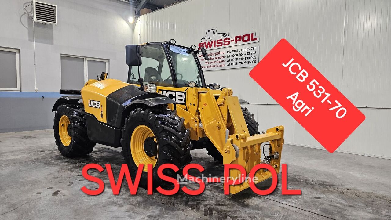 JCB 531-70 AGRI teleskopski utovarivač