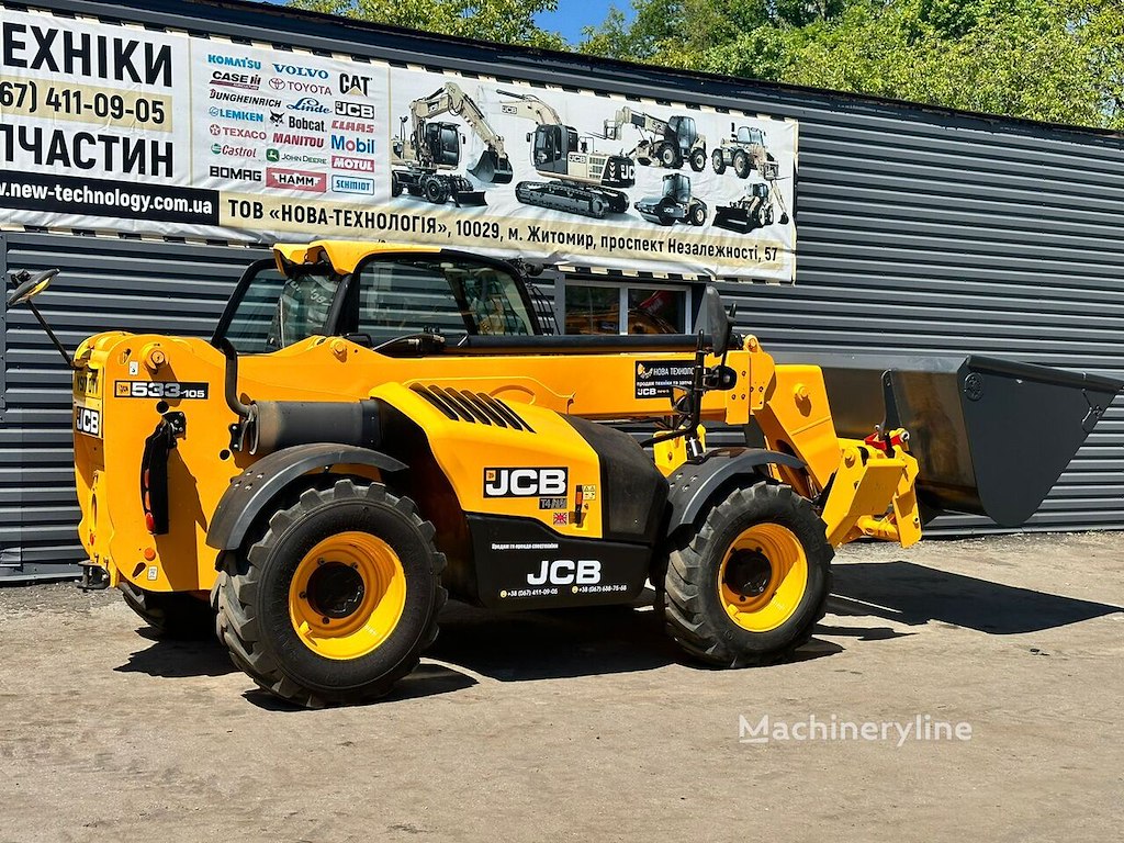 JCB 533-105 teleskopski utovarivač