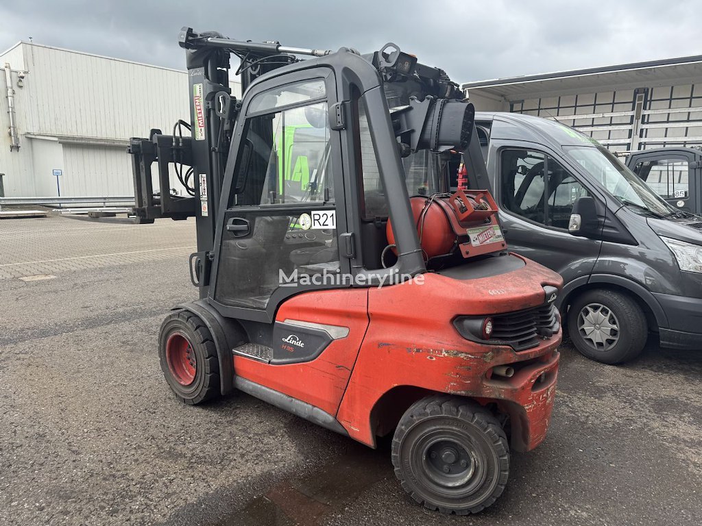 Linde H 35 T 01 viljuškar na gas