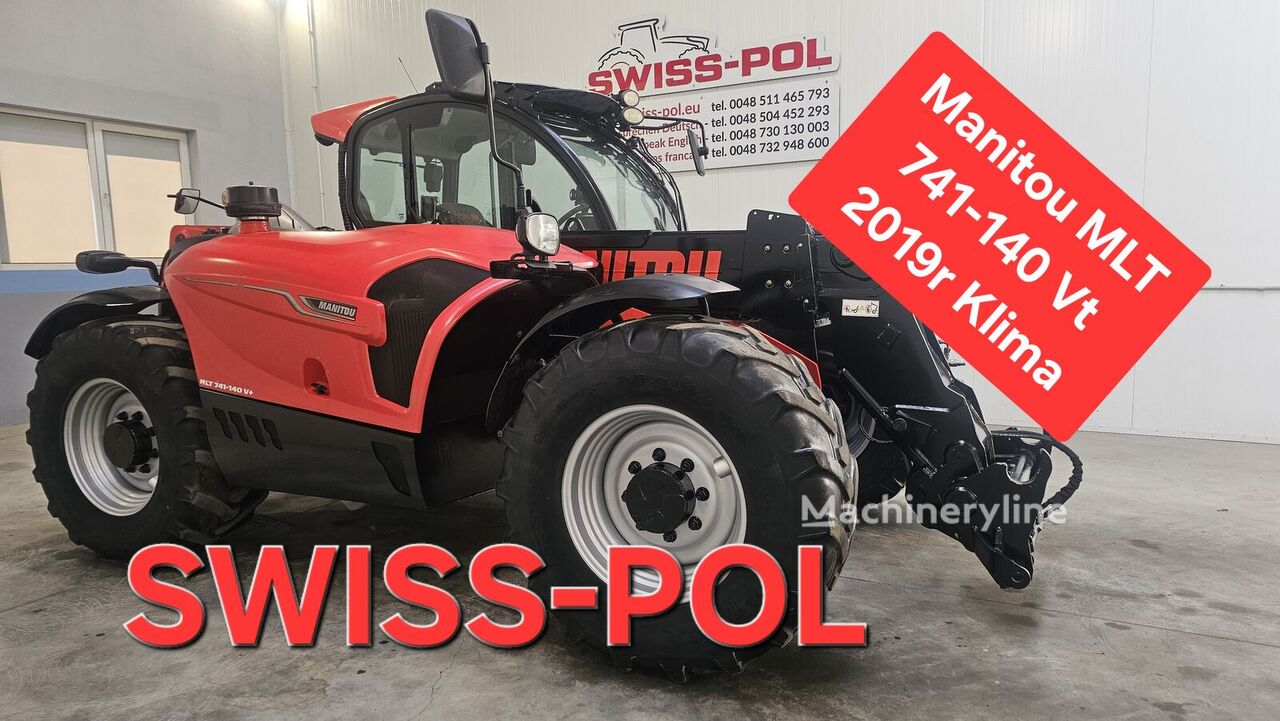 Manitou MLT741-140V+ teleskopski utovarivač