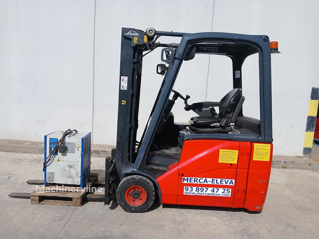Linde E16H-01 električni viljuškar