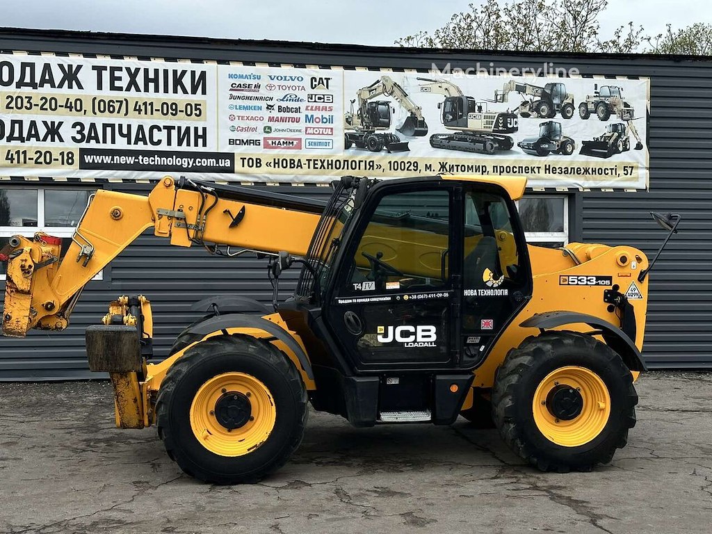 JCB 533-105 teleskopski utovarivač