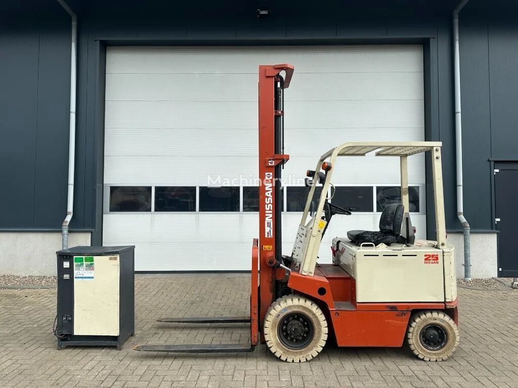 Nissan 2.5 ton Duplex Elektra Heftruck 5 meter hefhoogte električni viljuškar