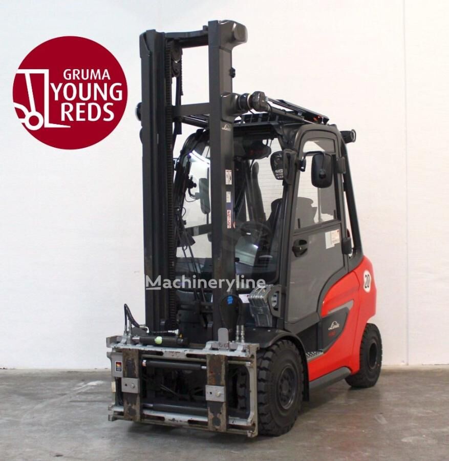 Linde H 30 T 1202 viljuškar na gas