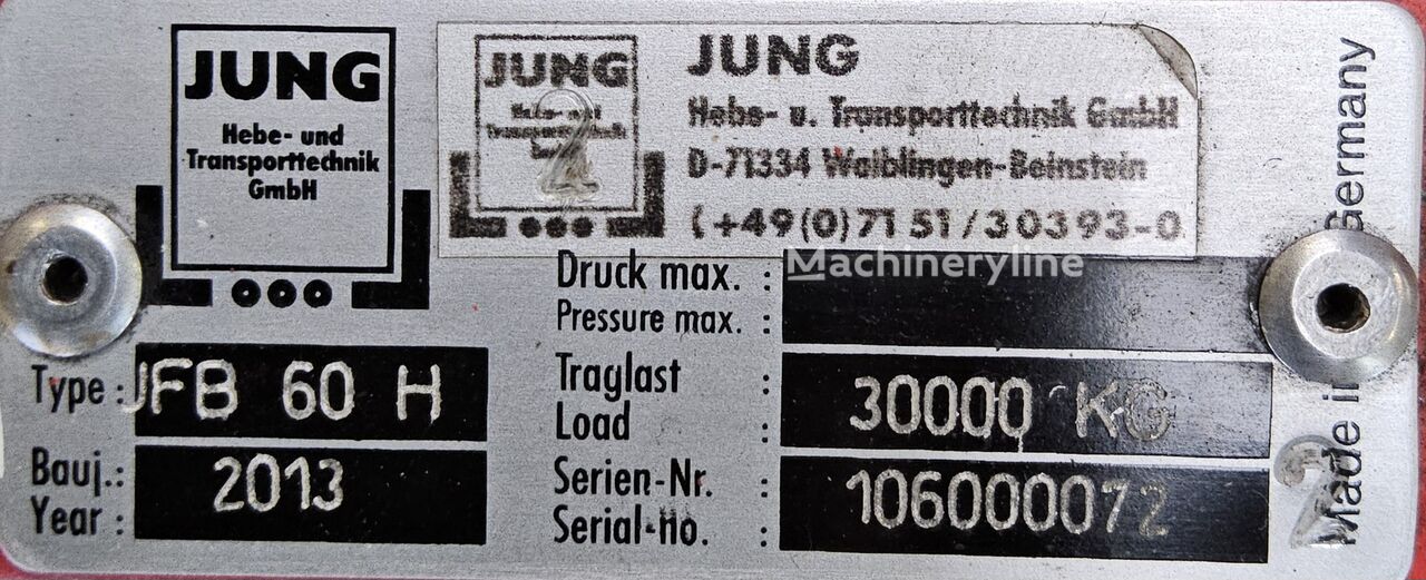 Jung JFB 60 H prenosna kolica