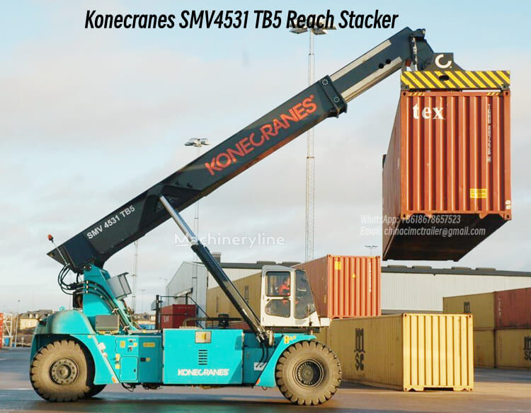 Konecranes SMV4531 TB5 Reach Stacker for Sale in Mauritania dalekosežni slagač
