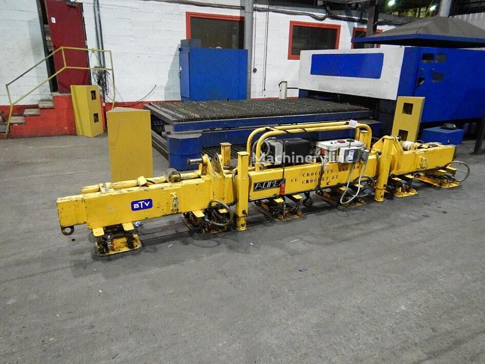 ZM pneumatic plate hoist 2,5 ton nadzemna dizalica