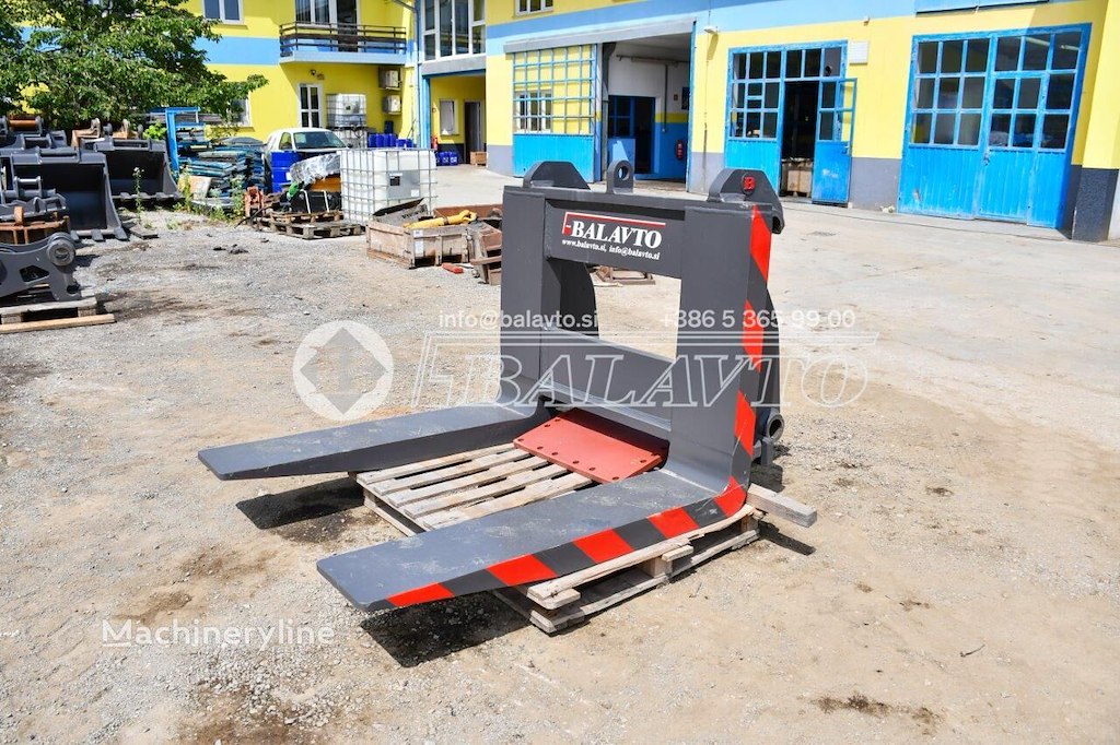 Balavto Block handling forks for Volvo L220 and L180 viljuške