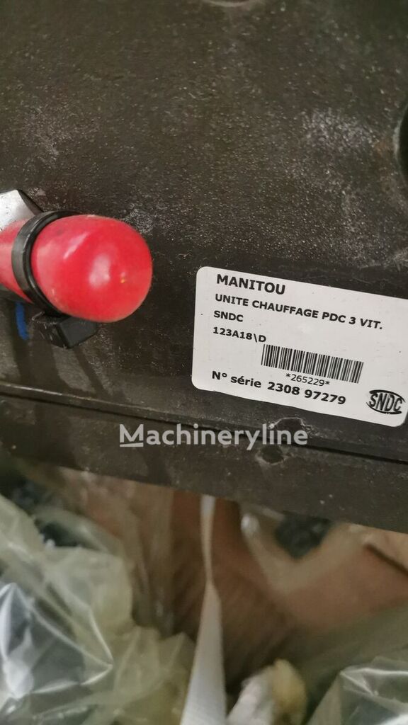 Manitou 265229 grejanje kabine za Manitou MT1440, MT1840 teleskopskog utovarivača