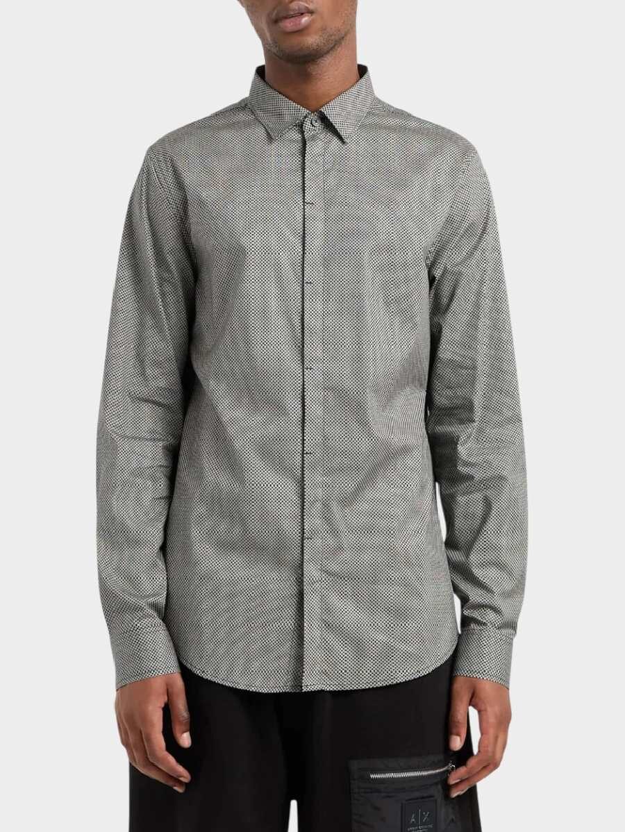 ARMANI EXCHANGE MUŠKA KOŠULJA SIVA AR000625 13184 FB073