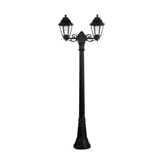 GIGI/BISSO/ANNA 2L crna stubna lampa IP55 2xE27 LED 8 5W CCT 2700-4000-6500K – sijalica uključena uz proizvod E22 156 S20 V1K Fumagalli