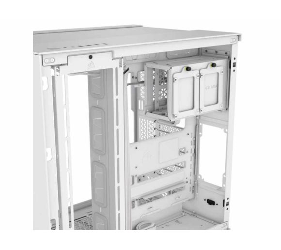 Corsair - Kucište CORSAIR 6500D AIRFLOW Mid-Tower/ATX/kaljeno staklo/bez napajanja/bela