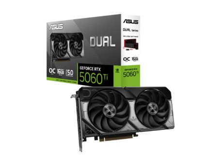 ASUS NVidia GeForce RTX 5060 Ti 16GB DUAL-RTX5060TI-O16G