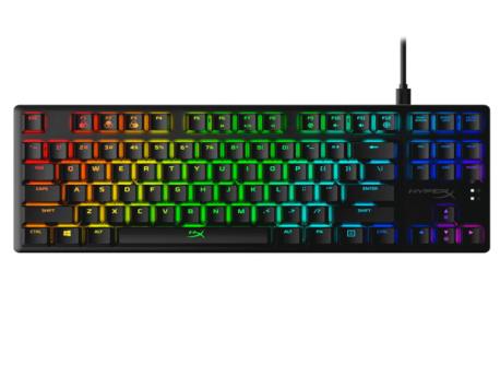 HP HyperX Alloy Origins Core HX Aqua Mehanička Gaming US crna tastatura
