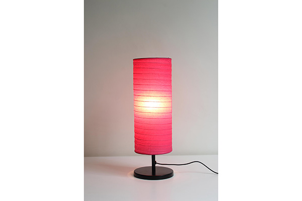 HOLMO lampa manja 46cm roze